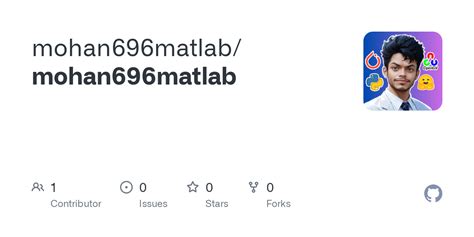 GitHub Mohan Matlab Mohan Matlab