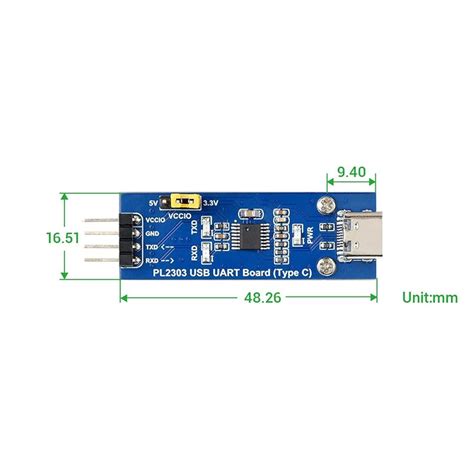 Great Choice Products Pl2303 Usb To Uart Ttl Communication Module Usb C Connector Adopts