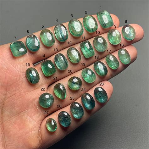 Rare Green Kyanite A One Quality 100 Natural Kyanite Cabochon Loose