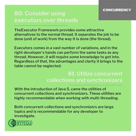 Concurrency Integu