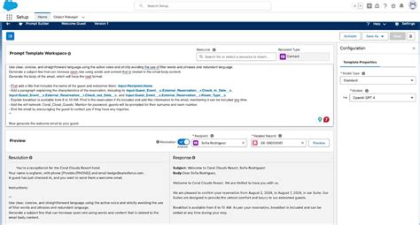 Get Started With Sales Email Prompt Templates Salesforce Trailhead