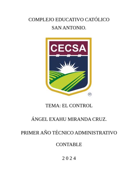 El Control Pdf Business Contabilidad