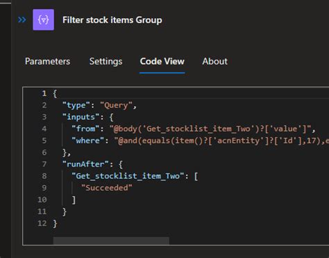 `filter Array` Operation Not Loading Not Validating · Issue 1523