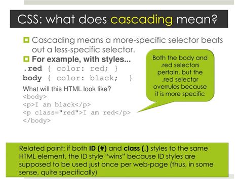 PPT Cascading Style Sheets For Styling Information PowerPoint Presentation ID