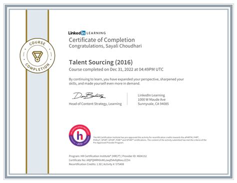 Sayali Choudhari On Linkedin Certificate Of Completion