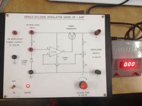 Op Amp As Series Regulator At Rs 2500 Electronic Laboratory Trainer In Ambala Id 7501961997