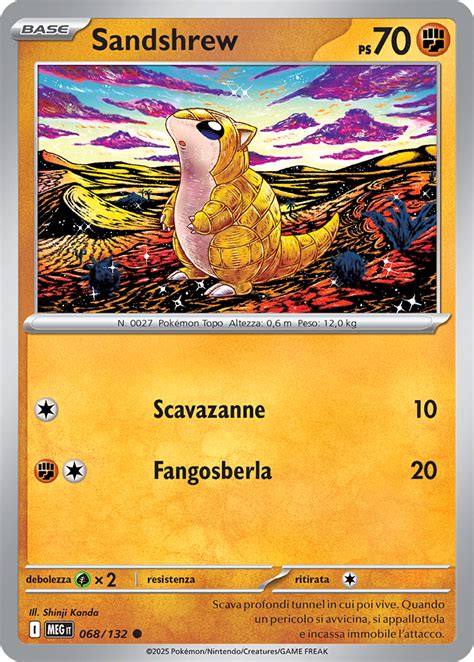 Sandshrew Megaevoluzione 68 Pokémon Central Wiki