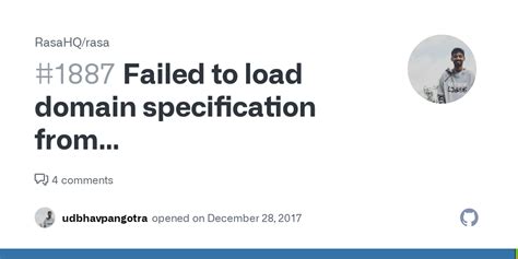 Failed To Load Domain Specification From Root Restaurantbot Models Policy Current Domain Yml