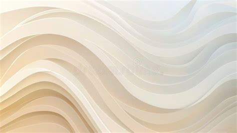 Neutral Gradient Hologram With Minimalist Wave Patterns Clean And Modern Design Perfect For