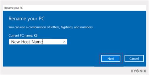 How To Change Windows Hostname