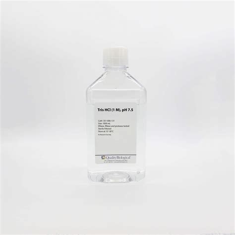 Buy Tris Hcl 1 M Ph 75 Quality Biological Buy Tris Hcl 1 M Ph 75 Quality Biological