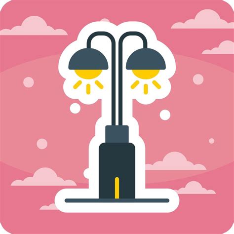 Park Lamp Vector Icon 38588387 Vector Art At Vecteezy