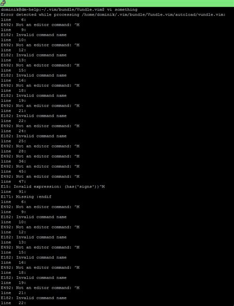 vim vundle installation not working stack overflow