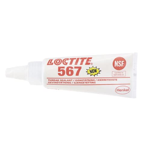 Loctite 567 Pipe Sealant Paste For Thread Sealing 50 Ml Tube 55 →