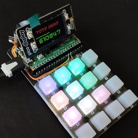Github Angainordevpicoth An Otp Enabled Macro Keyboard Based Upon A Rapberry Pico And Rgb