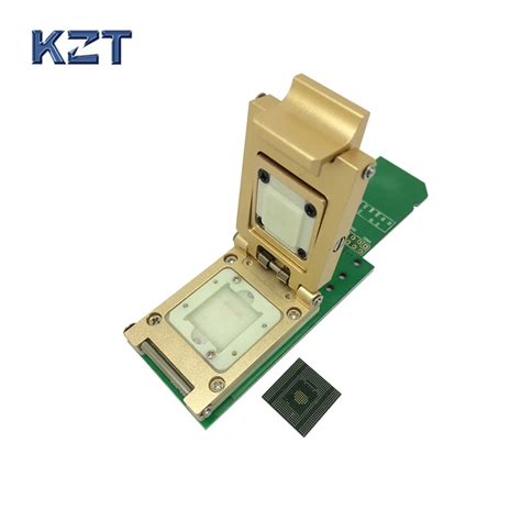 EMCP529 BGA529 Pogo Pin Test Socket Reader Pitch 0 5mm IC Size 15X15mm For KMR210008M A805