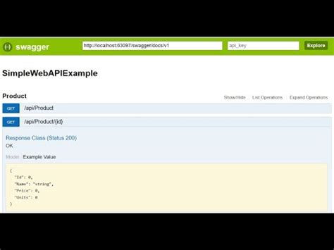 Create A Simple ASP NET Web API And Test Endpoints In Swagger Learning ASP NET API YouTube