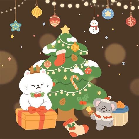 뚱냥꽁냥 문구점☻ On Instagram ➿ 모두 메리크리스마스🎄♥️ 크리스마스 잘 보내구 계신가요 저는 열심히 방구석에서 드라마를 보고있어요😂 모두 안전하구 편안한