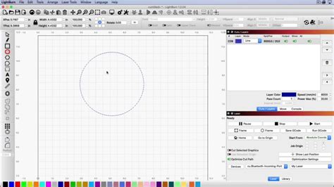 How To Draw A Semicircle In Lightburn