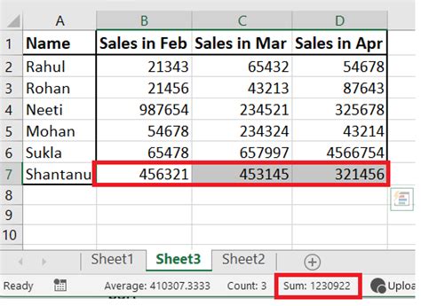 Excel Status Bar Tpoint Tech