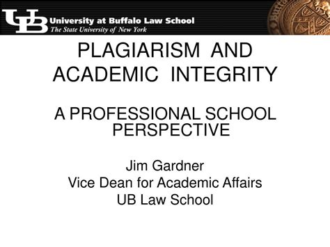 Ppt Plagiarism And Academic Integrity Powerpoint Presentation Free