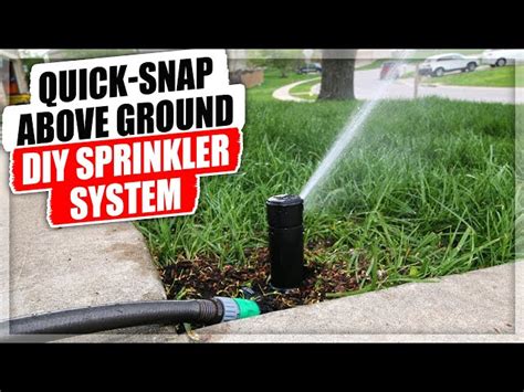 Homemade Garden Sprinkler System