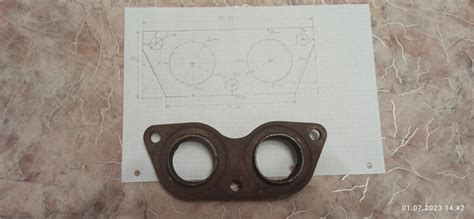 1g-fe beams чертежи фланцев выпускного коллектора + фланец штанов ...