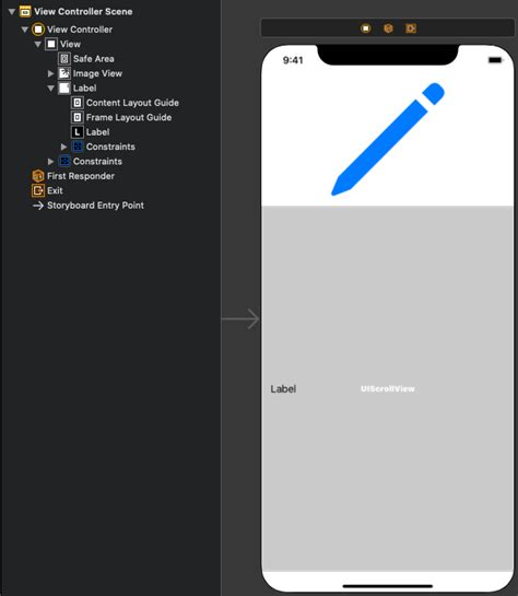 Ios Swift Resizable Image On Scrolling Content Stack Overflow