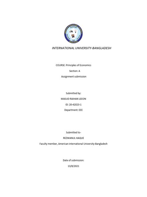 20 42023 1assignmentsection A Pdf