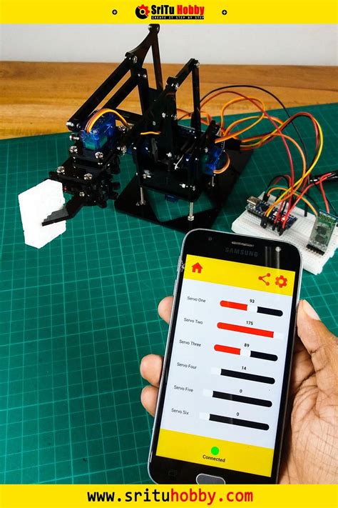 How To Make A Bluetooth Controlled Robot Arm With Arduino Usritutech
