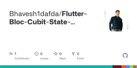 Github Bhavesh1dafdaflutter Bloc Cubit State Management Demo