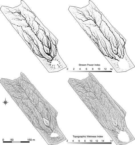 9 Spatial Distribution Of The Stream Power Index SPI And The