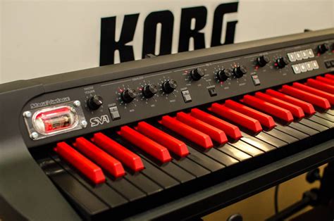 Korg Keyboard Red