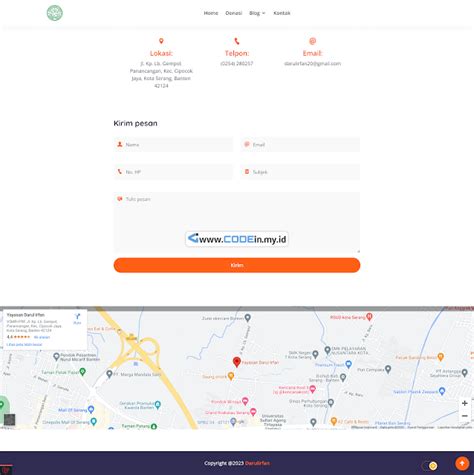 source code website donasi online menggunakan laravel codein