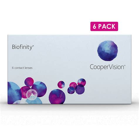 Biofinity 6 Pack Mi Eyes
