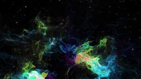 A Loop Animation Background Featuring Colorful Particle Flying Explosions Effect Animation