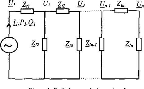 Figure 1 From Voltage Collapse Proximity In Case Of A Radial Network Semantic Scholar