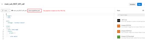 Azure Devops Run Pipeline Rest Api Execution With Branch Name Stack