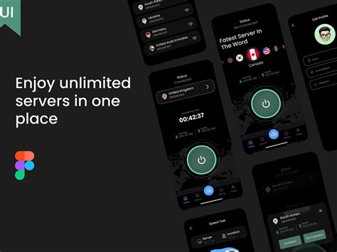 Vpn Ui Design By Junaid Khan On Dribbble