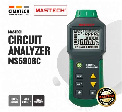CIMATECH - Mastech MS5908C Circuit Analyzer | Lazada PH