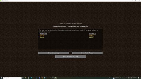 Mod Mismatch Rexaroton