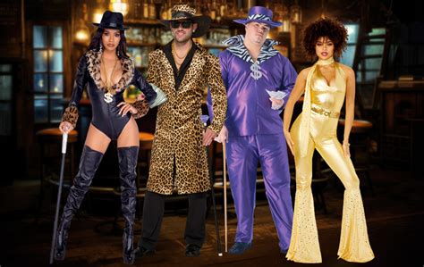 Pimp And Hoe Costumes