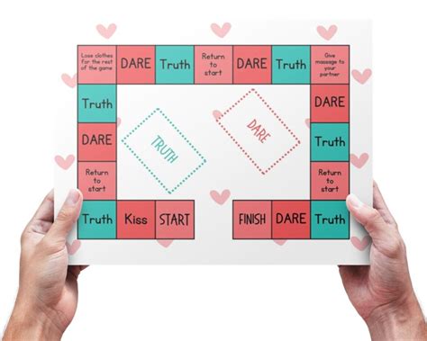 Printable Erotic Sex Board Game For Couples Truth Or Dare Sex Gift For Him And Her Couples