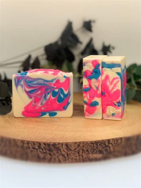 Hemp Soap With Blue Raspberry Soothing And Smoothing