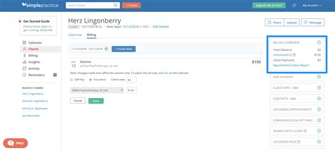 Creating Invoices SimplePractice Support