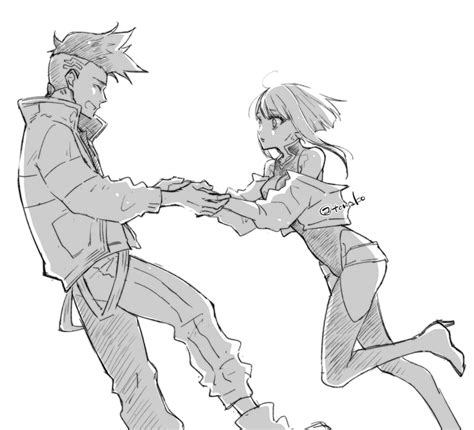 Lucy And David Martinez Cyberpunk And More Drawn By Towako Danbooru