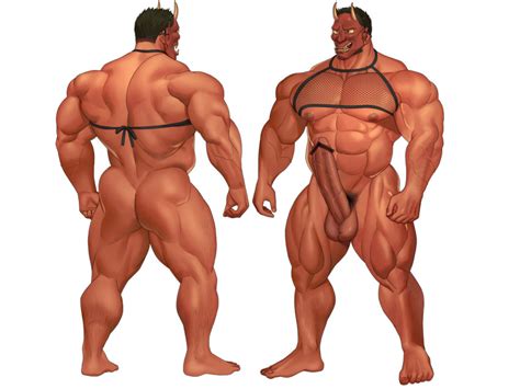 Rule 34 Balls Bara Beard Boner Erection Facial Hair Kuromine Hiraya