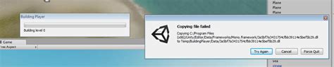 nasty error preventing me to build webplayer unity engine unity