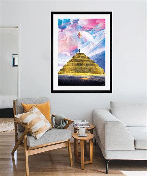 In Search Of Eth Collage Art Print Odd Behaviour Store