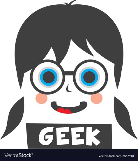 Geek Girl Clipart